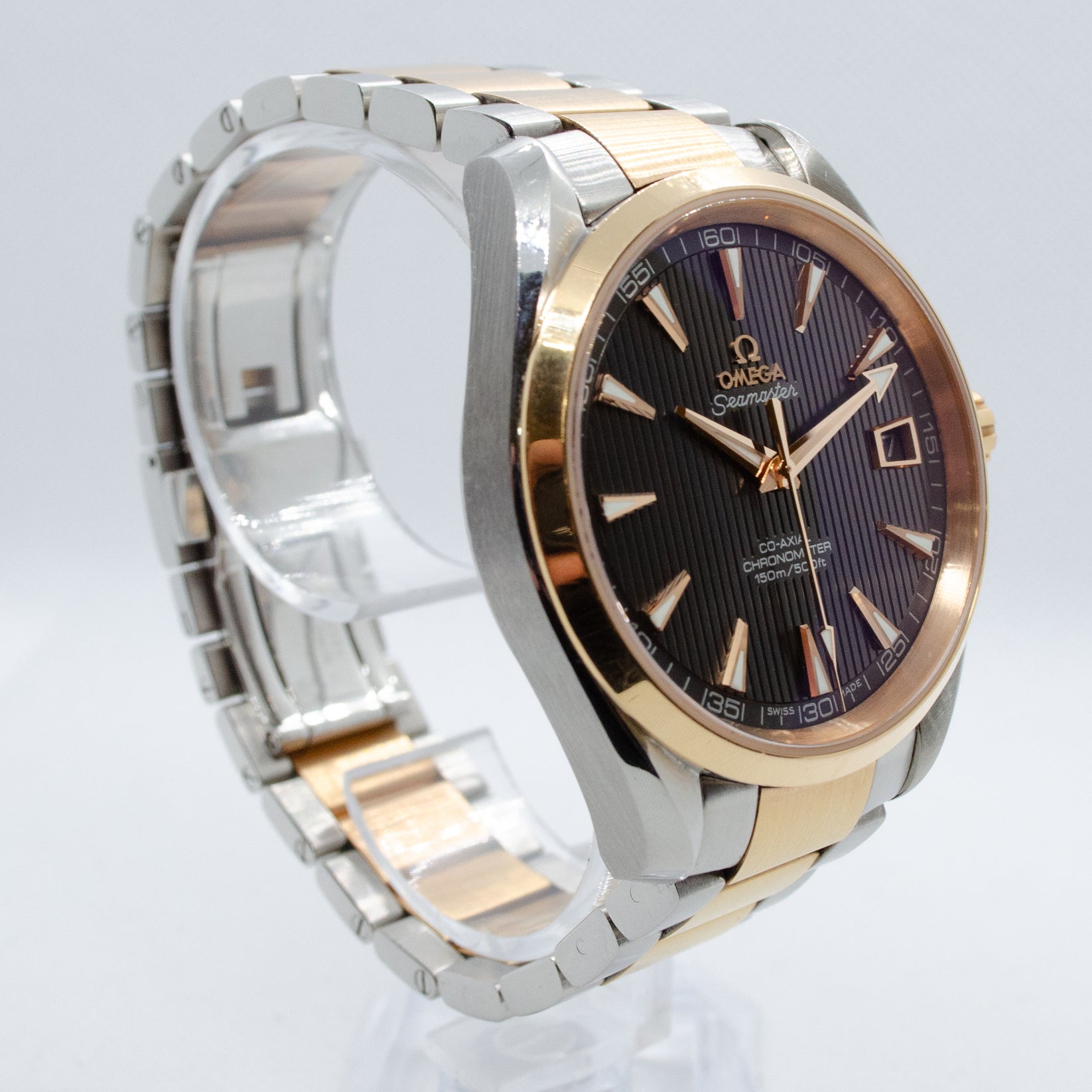 Omega Seamaster Aqua Terra Two-Tone – Arlington Watch Works