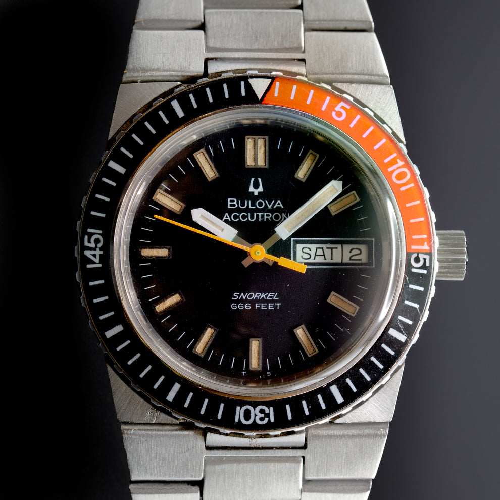 Accutron Snorkel 666 "Devil Diver" – Arlington Watch Works